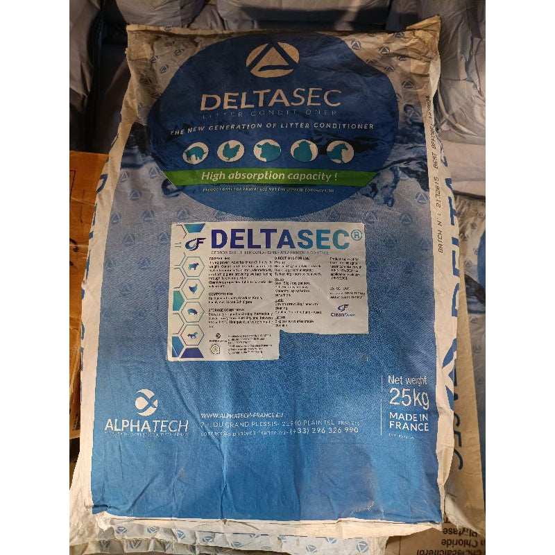 Deltasec Drying Powder 25kg - Livestock Housing Sanitizer | Viddavet ...