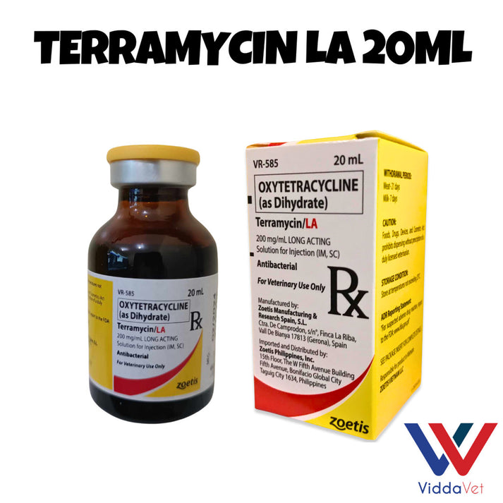 Terramycin LA 20ml - Long-Acting Oxytetracycline Injection for ...