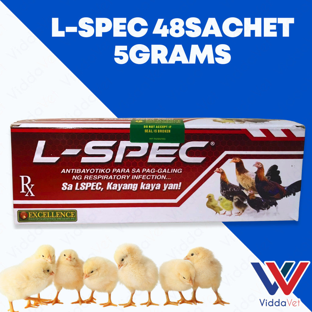 L-SPEC 5G Animal Electrolyte & Nutrient Supplement 48 Sachets ...